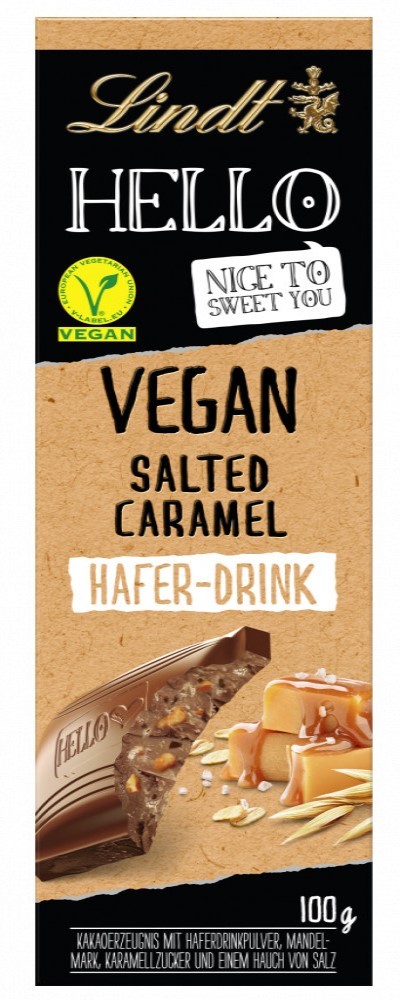 Lindt hello Vegan Salted Caramel 100g - Törzshely Shop Lindt hello Vegan Salted Caramel 100g - Törzshely Shop